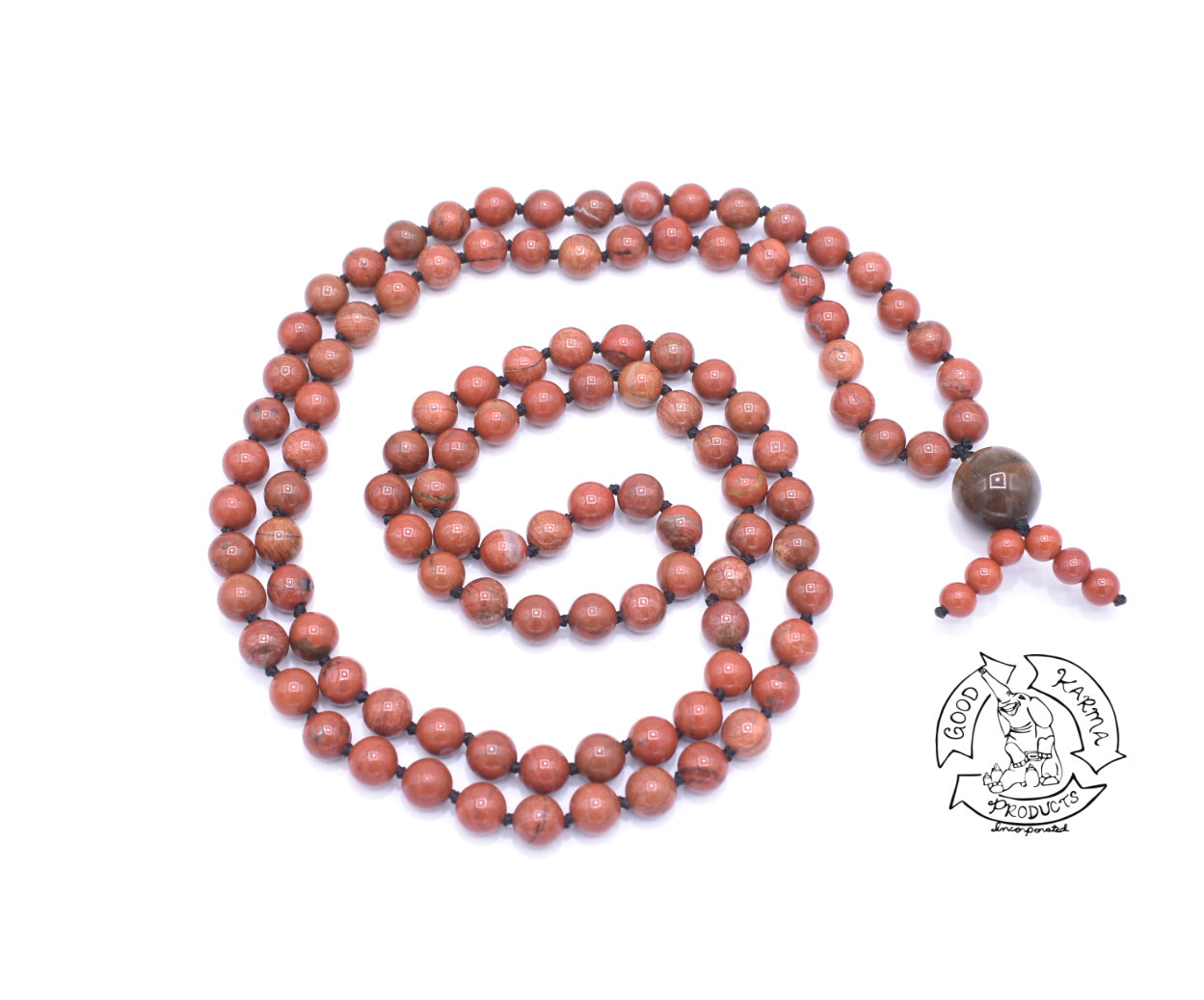 Red jasper mala store