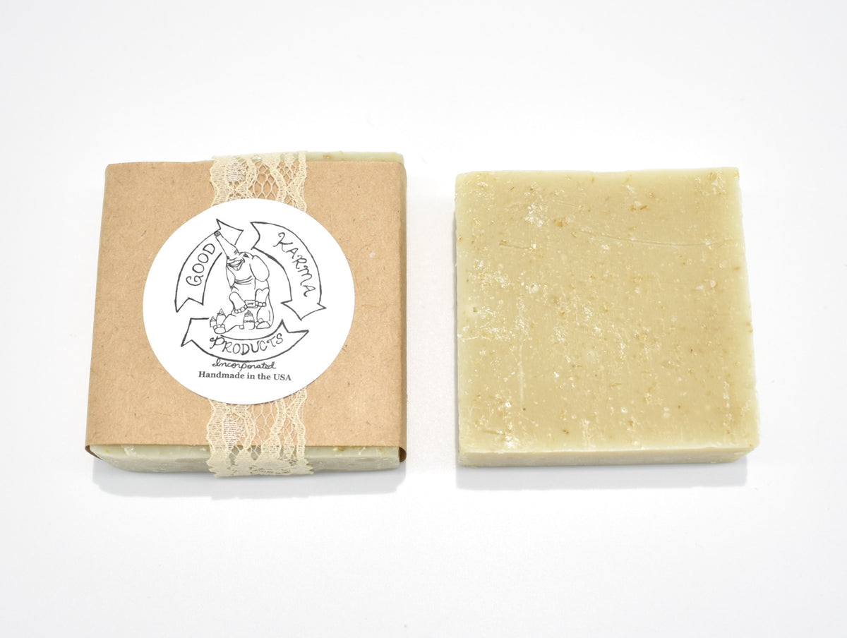 Tea Tree and Oatmeal Natural Handmade Cold Process Soap - 4 Pack – Good ...